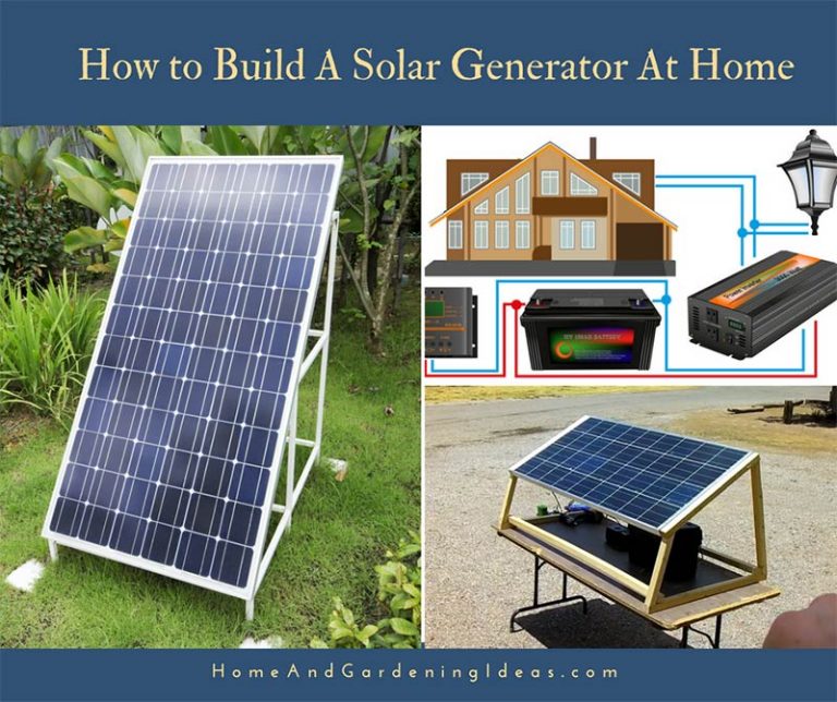 How To Build A Solar Generator
