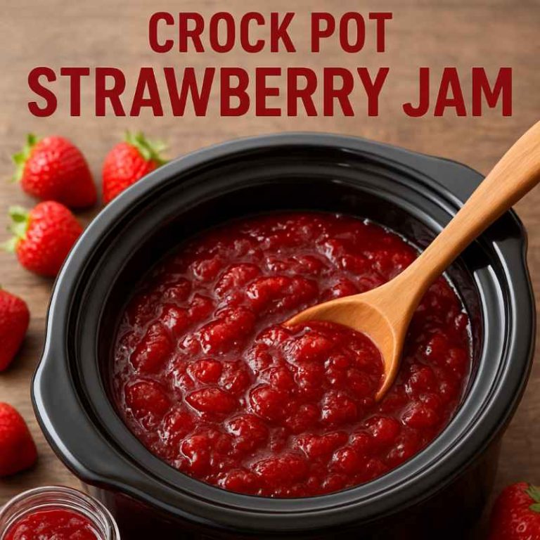 Crock Pot Strawberry Jam