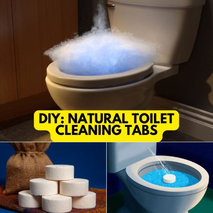 DIY: Natural Toilet Cleaning Tabs