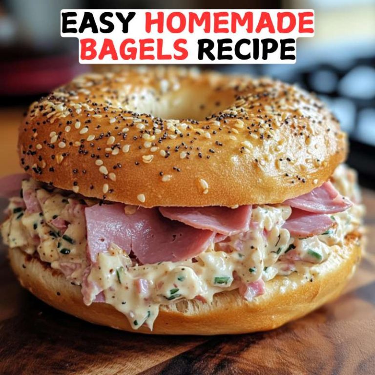 Easy Homemade Bagels - Step by Step Tutorial