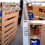 DIY Rotating Canned Food System