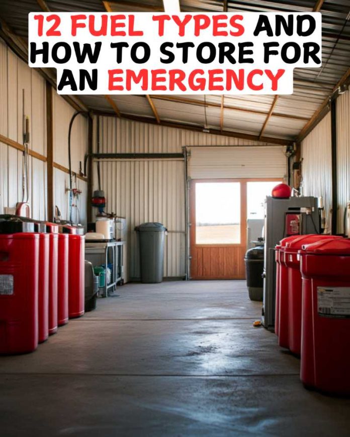 12 Fuel Types And How To Store For An Emergency