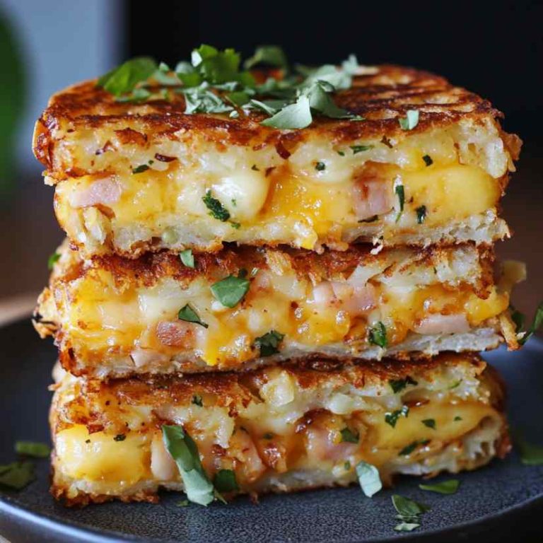 Hash Brown Hawaiian Toastie