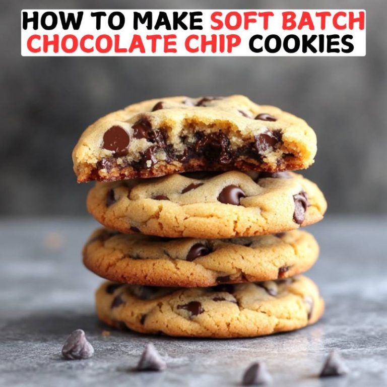 How To Make Softbatch Chocolate Chip Cookies