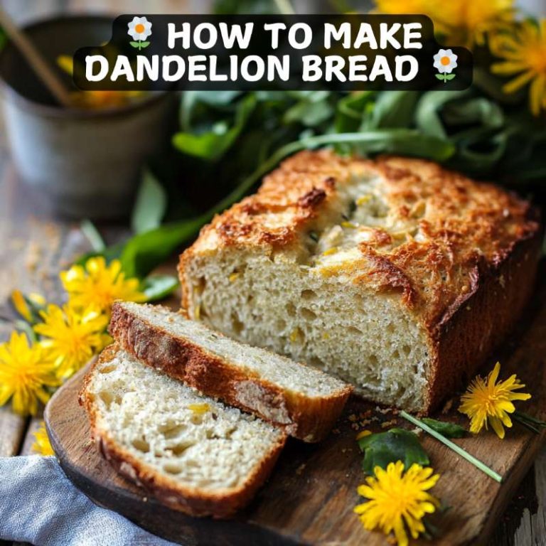 How to Make Dandelion Bread