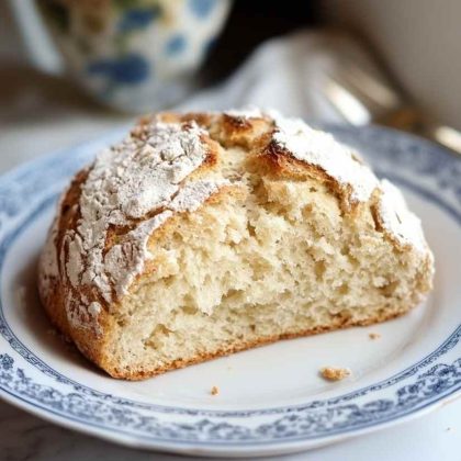 Soda Bread Recipe – No Yeast Or Kneading Required And Only 5 Minutes To ...