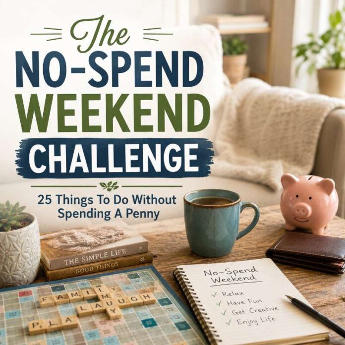 The No-Spend Weekend Challenge: 25 Free Things To Do Without Spending Money