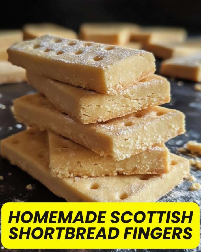 Easy Scotch Shortbread Fingers